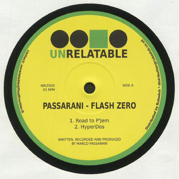 Passarani - Flash Zero - Ultrasuoni Records